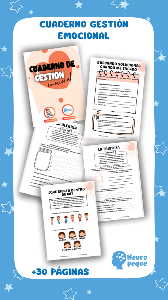 Cuaderno gestión emocional | Emociones