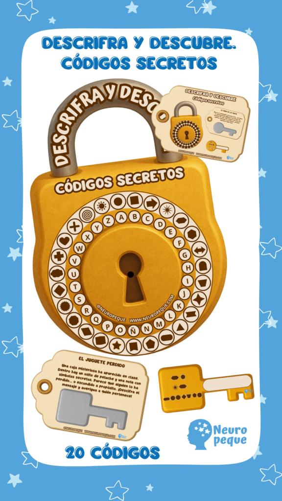 Descifra y descubre códigos secretos | Estimulación cognitiva