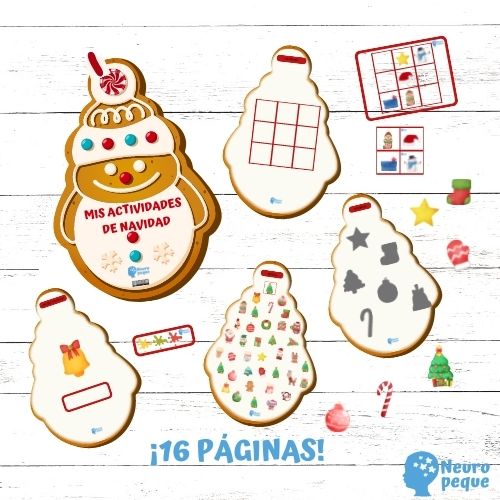 Mis actividades de navidad | Cuaderno de actividades de navidad