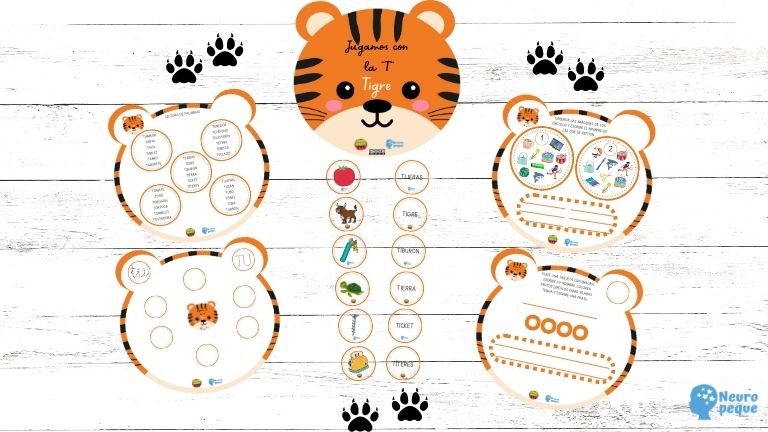 Jugamos con la letra T